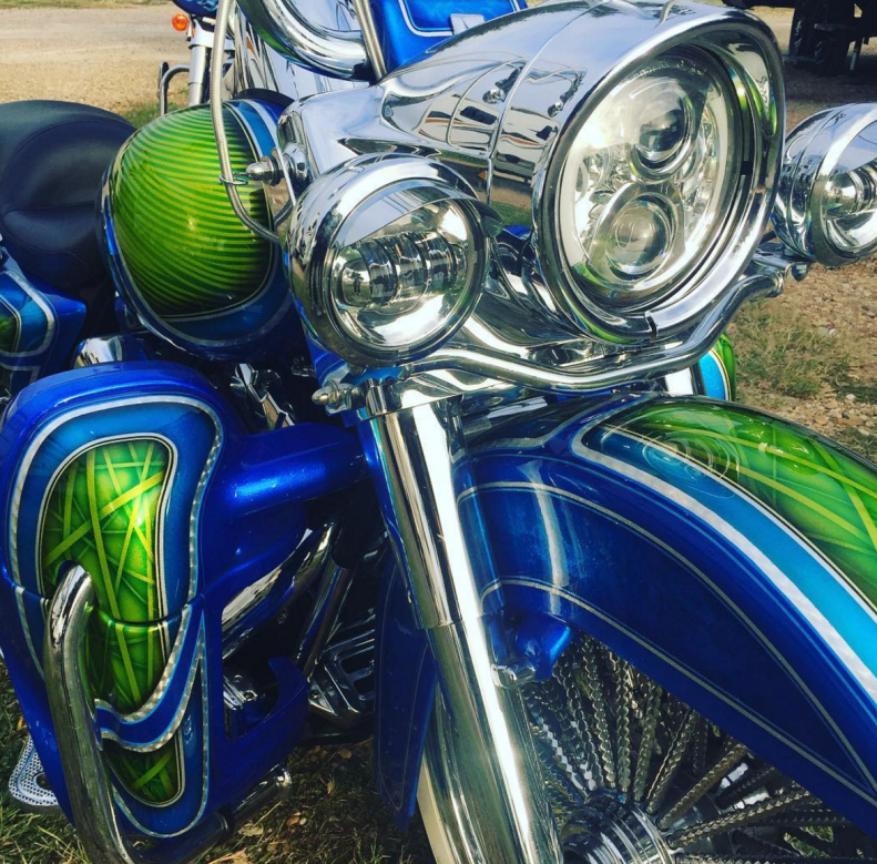 Badass Motorcycle Art by Painter111 - webBikeWorld