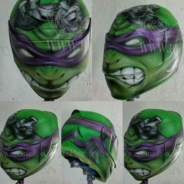 TMNT Teenage Mutant Ninja Turtle Motorcycle Helmets - webBikeWorld