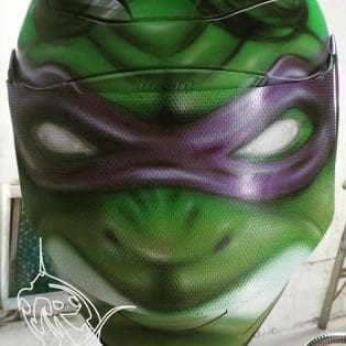 TMNT Teenage Mutant Ninja Turtle Motorcycle Helmets - webBikeWorld