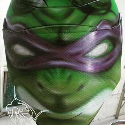 TMNT Teenage Mutant Ninja Turtle Motorcycle Helmets - webBikeWorld