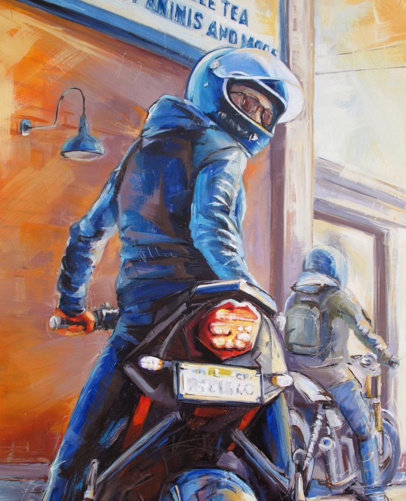 Badass Motorcycle Art by Kseniarts_k - webBikeWorld