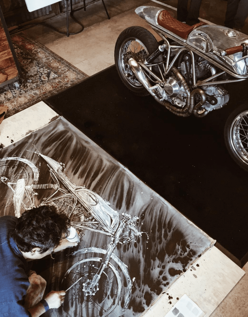 Badass Motorcycle Art by Motomucci - webBikeWorld