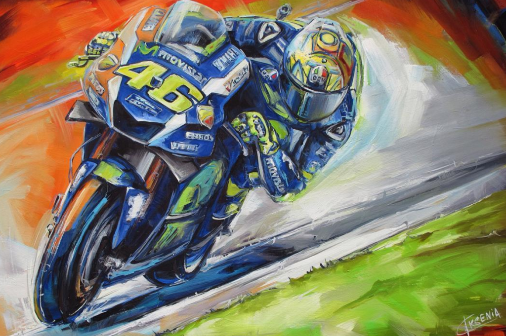 Badass Motorcycle Art by Kseniarts_k - webBikeWorld