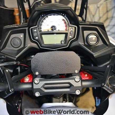 Kawasaki Versys Handlebar Risers Review - webBikeWorld