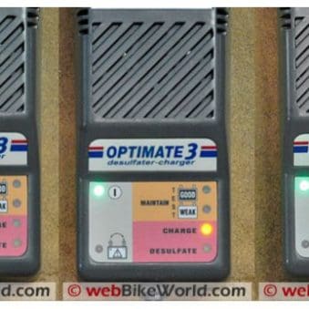OptiMate 3 Battery Charger Review - webBikeWorld