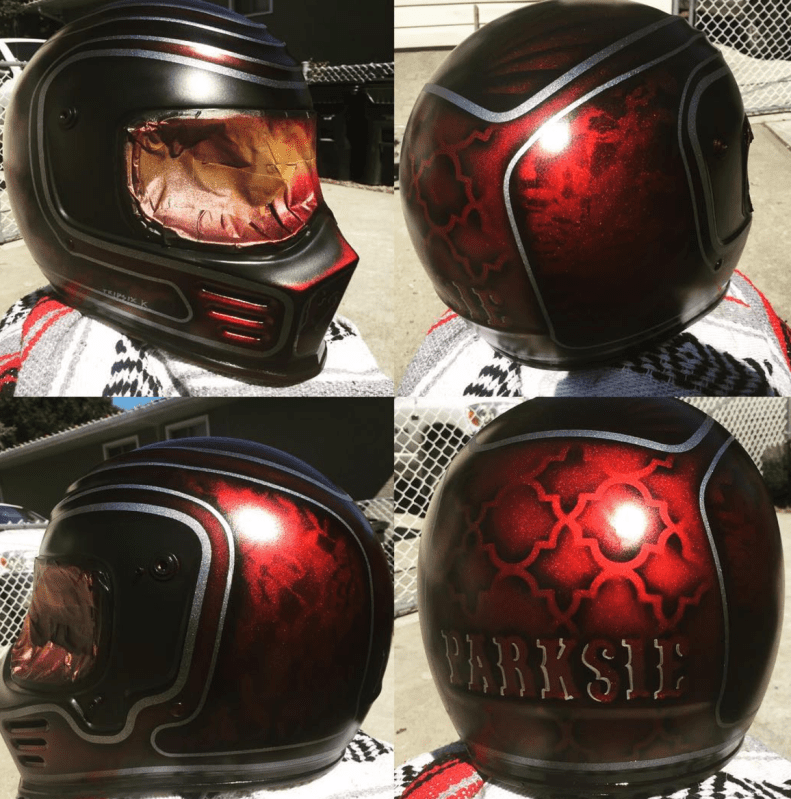 Badass Motorcycle Art with tripsixkustoms - webBikeWorld