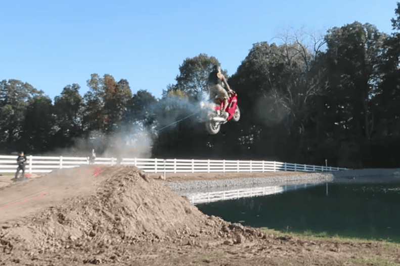 'Idiots' jump Ducati ST4S into dam - webBikeWorld