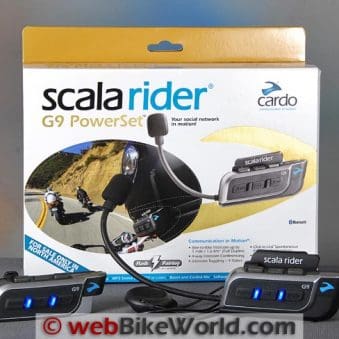 Cardo Scala Rider G9 Review - webBikeWorld