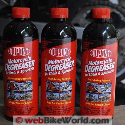 DuPont Motorcycle Degreaser - webBikeWorld