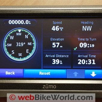 Garmin zumo 660 Review - Part 4 - webBikeWorld