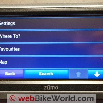 Garmin zumo 660 Specifications - webBikeWorld