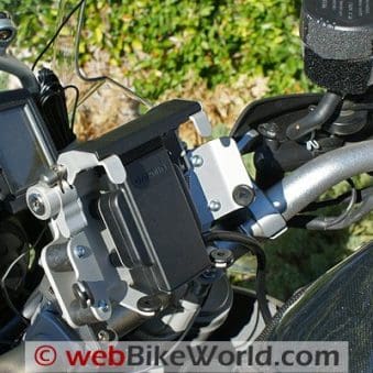 Garmin zumo 660 Installation Part 7 - webBikeWorld