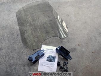 Madstad Windshield Review - webBikeWorld