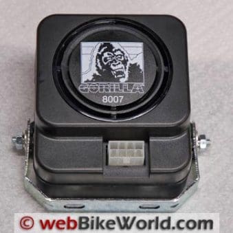 Gorilla 8007 Alarm Review - webBikeWorld