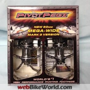 Pivot Pegz Review - Lowered Foot Pegs - webBikeWorld