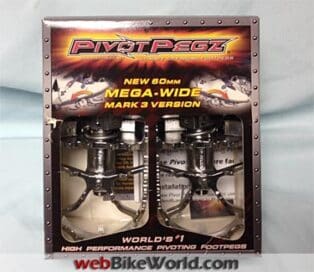 Pivot Pegz Review - Lowered Foot Pegs - webBikeWorld