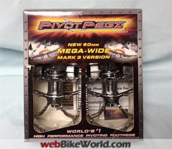 Pivot Pegz Review - Lowered Foot Pegs - webBikeWorld