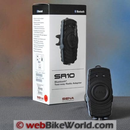 Sena SR10 Features - webBikeWorld