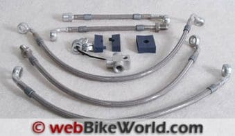 Stainless Steel Brake Line Upgrade - webBikeWorld