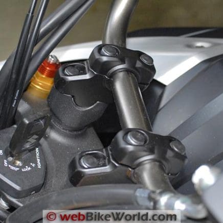 SW-Motech Bar Backs Bar Riser Review - webBikeWorld