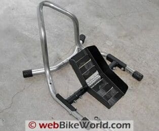 Smart Chock Motorcycle Wheel Chock - webBikeWorld