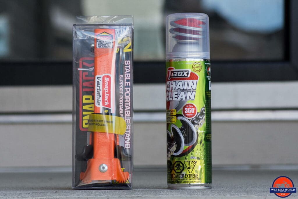 SnapJack Variable V2 and Tirox Chain Cleaner Hands On Review – Robert's ...