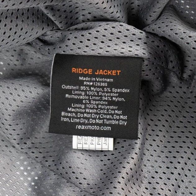 REAX Ridge Textile Jacket Hands-On Jacket Review