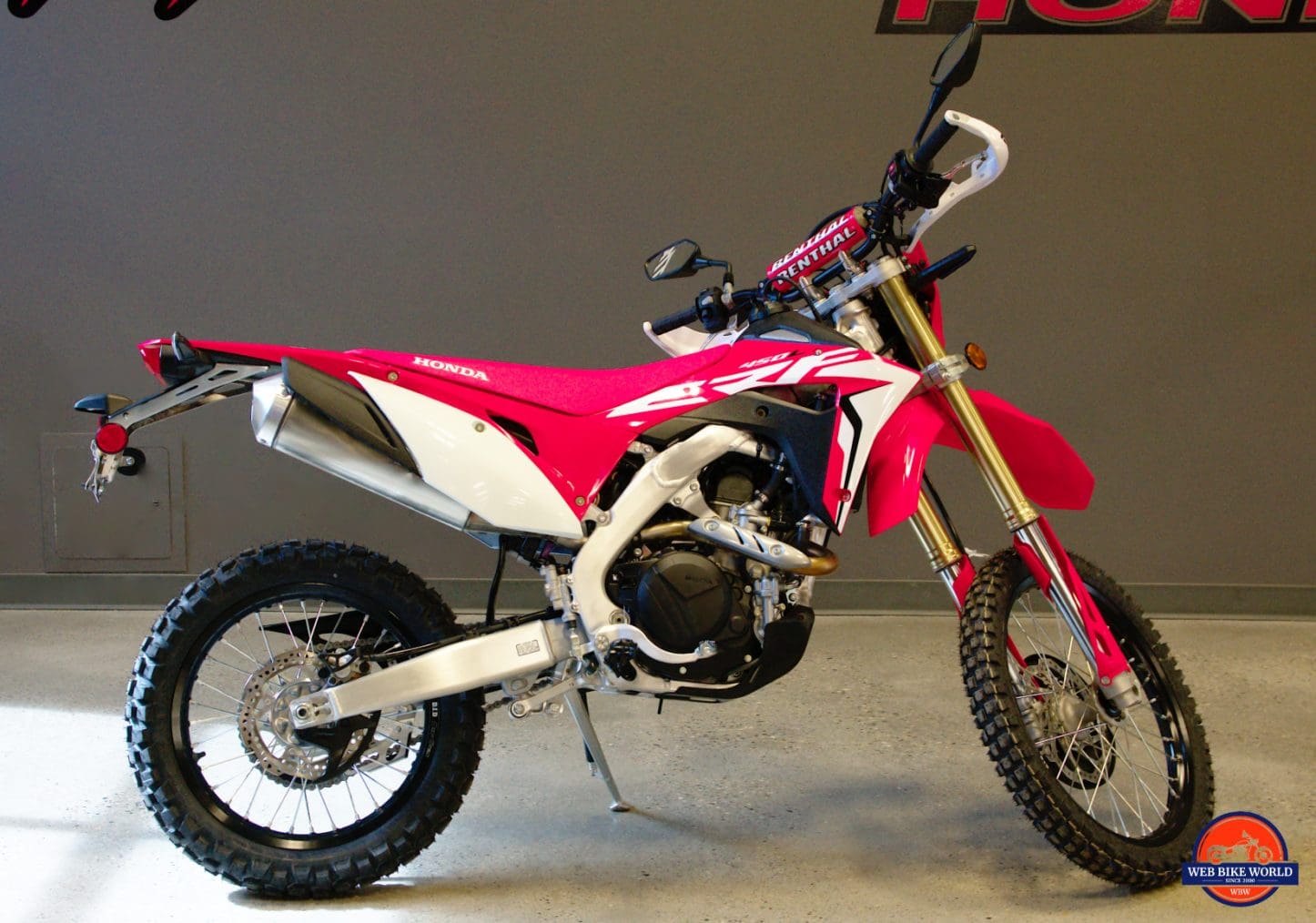 2019 Honda CRF450L Test Ride Review - webBikeWorld