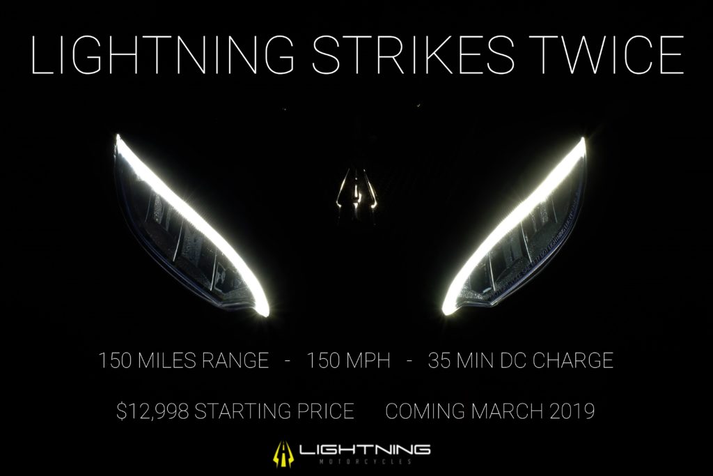 Lightning Motorcycles Teases Its Second Model, the Lightning Strike ...