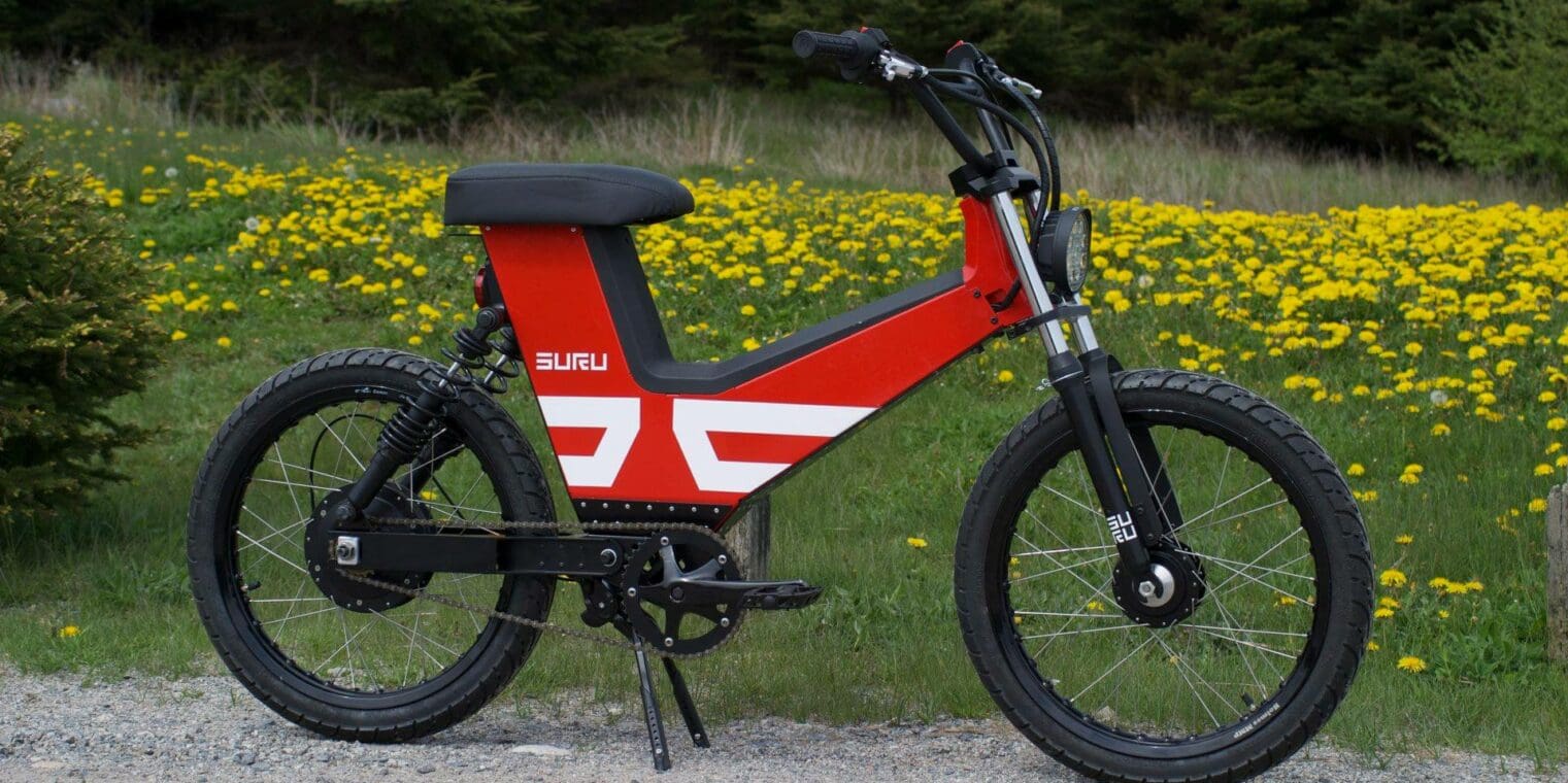 Check Out the Suru Electric Moped - webBikeWorld