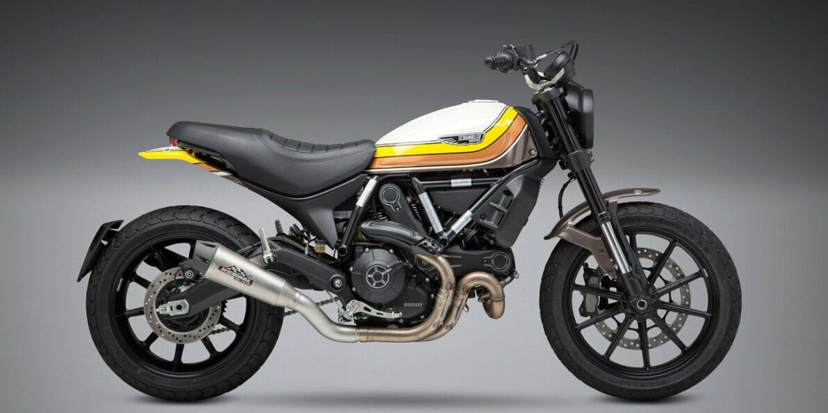 Upgrades Your Ducati Scrambler With This Sick Yoshimura Slip-On Exhaust ...