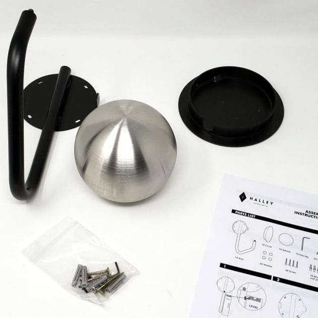 Halley's Helmet Stand & Rack Help Helmets Strut Their Stuff - webBikeWorld