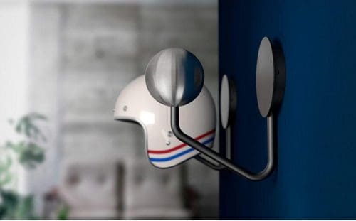 Halley's Helmet Stand & Rack Help Helmets Strut Their Stuff - webBikeWorld