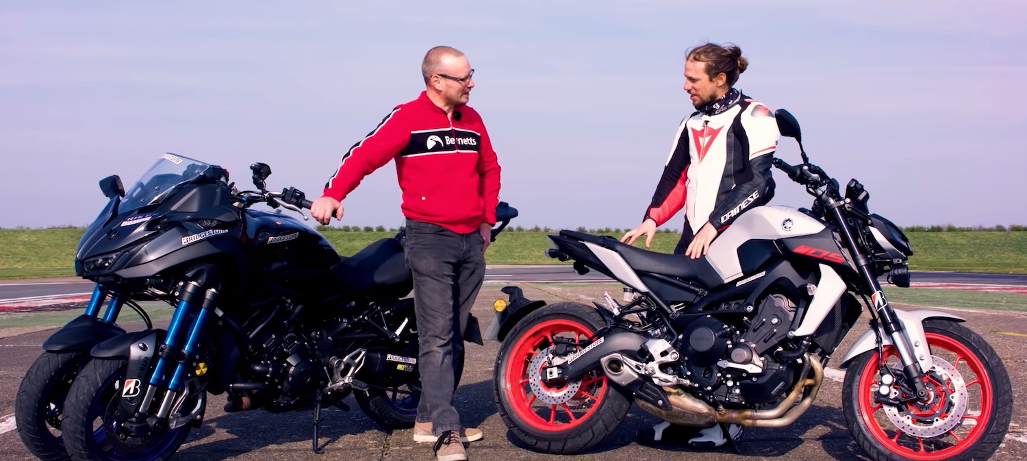 Test: Yamaha's Niken Leaning Trike Does In Fact Have More Traction ...