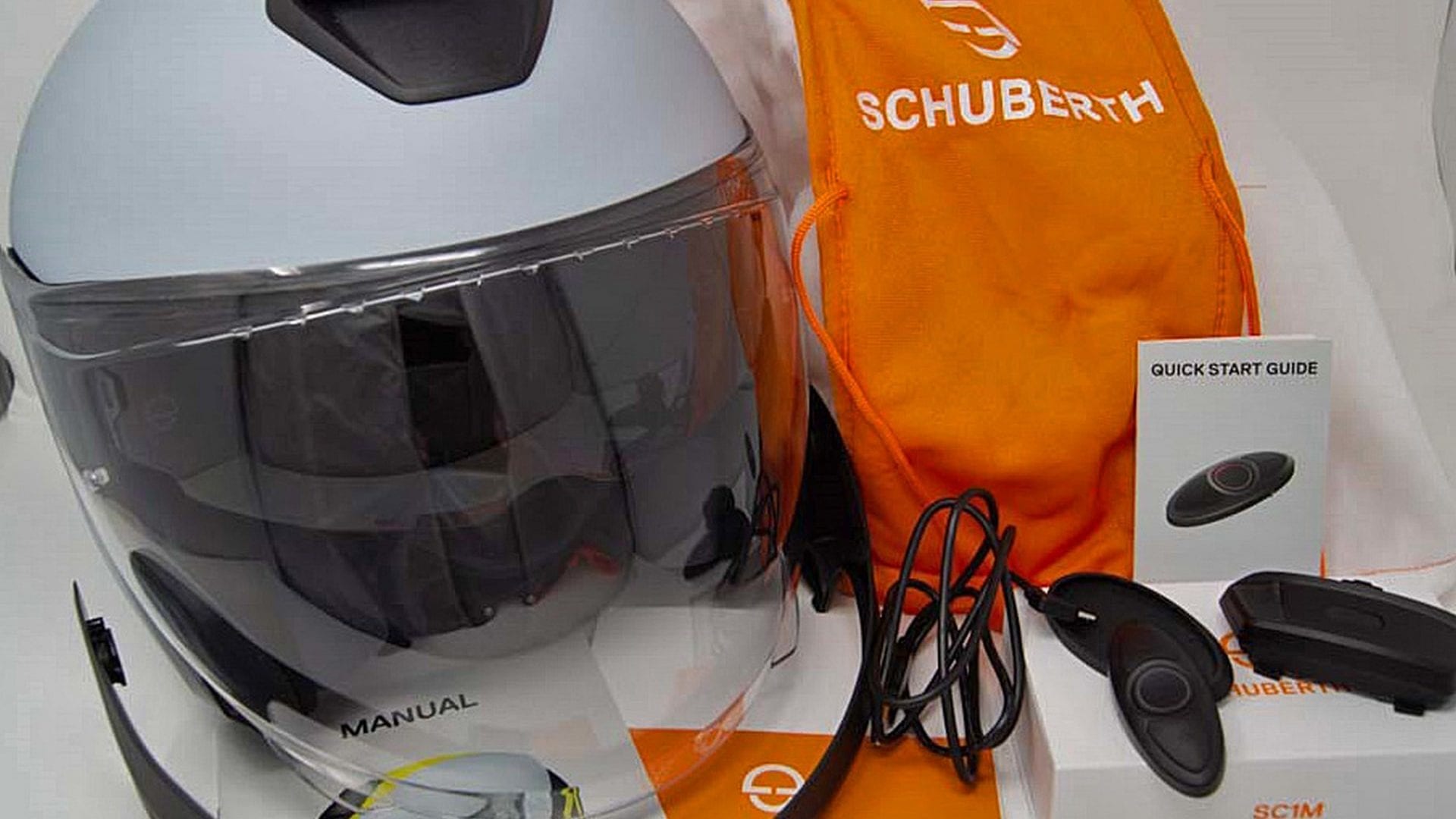 SCHUBERTH M1 PRO + SC1M: Modern Open Face & Integrated Electronics