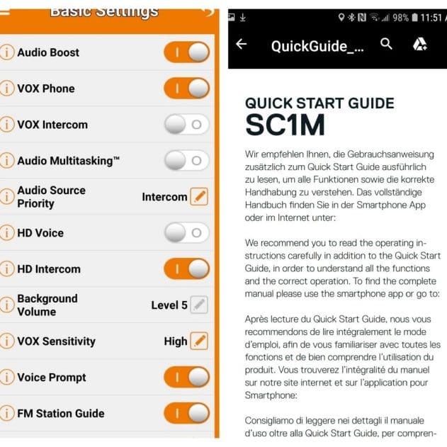 SCHUBERTH M1 PRO + SC1M: Modern Open Face & Integrated Electronics