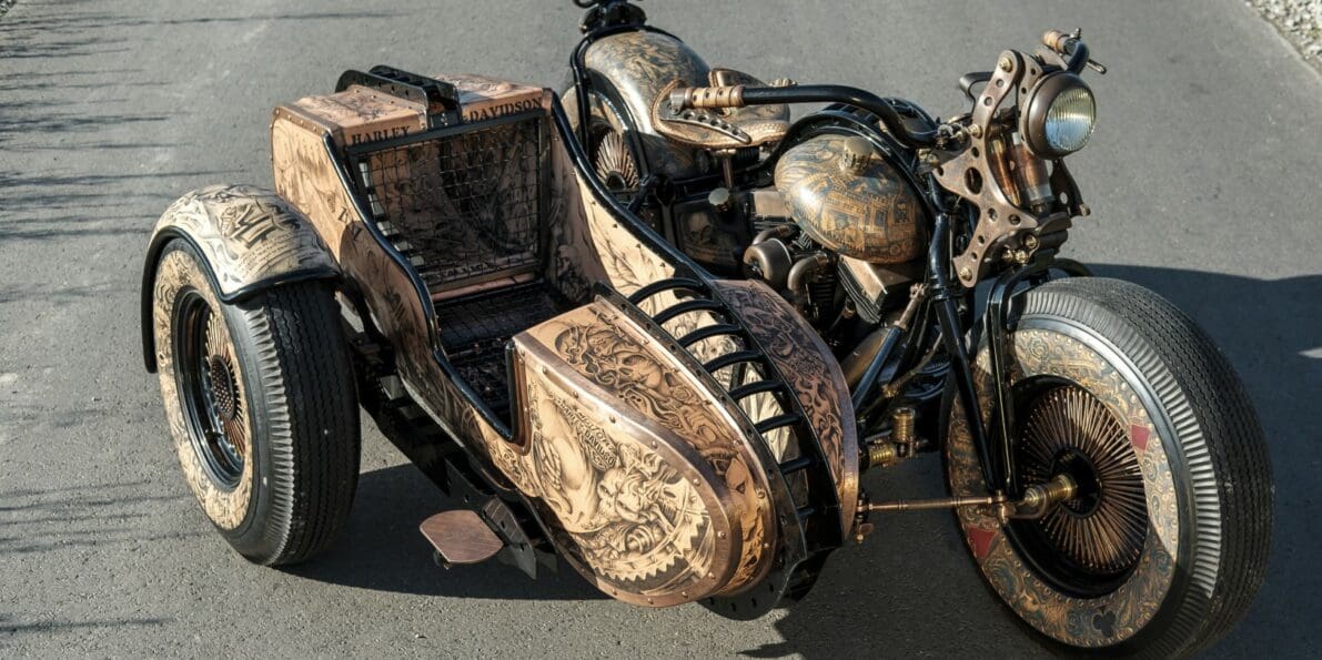 The World's First Tattooed Motorcycle - webBikeWorld