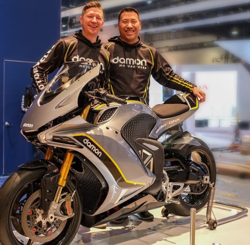 Damon Motorcycles HyperSport Electric Superbike Revealed at CES ...