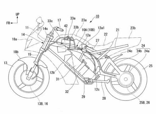Honda Patents What Looks Like Electric CBR - webBikeWorld