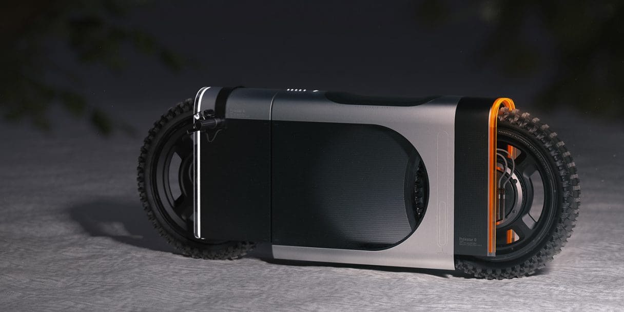 Look at This Funky Polestar SLR Electric Concept Motorcycle - webBikeWorld