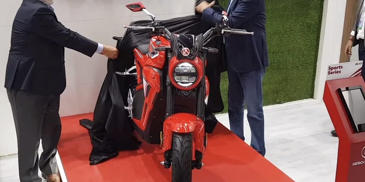 Hero Revealed Its First Electric Motorcycle - webBikeWorld