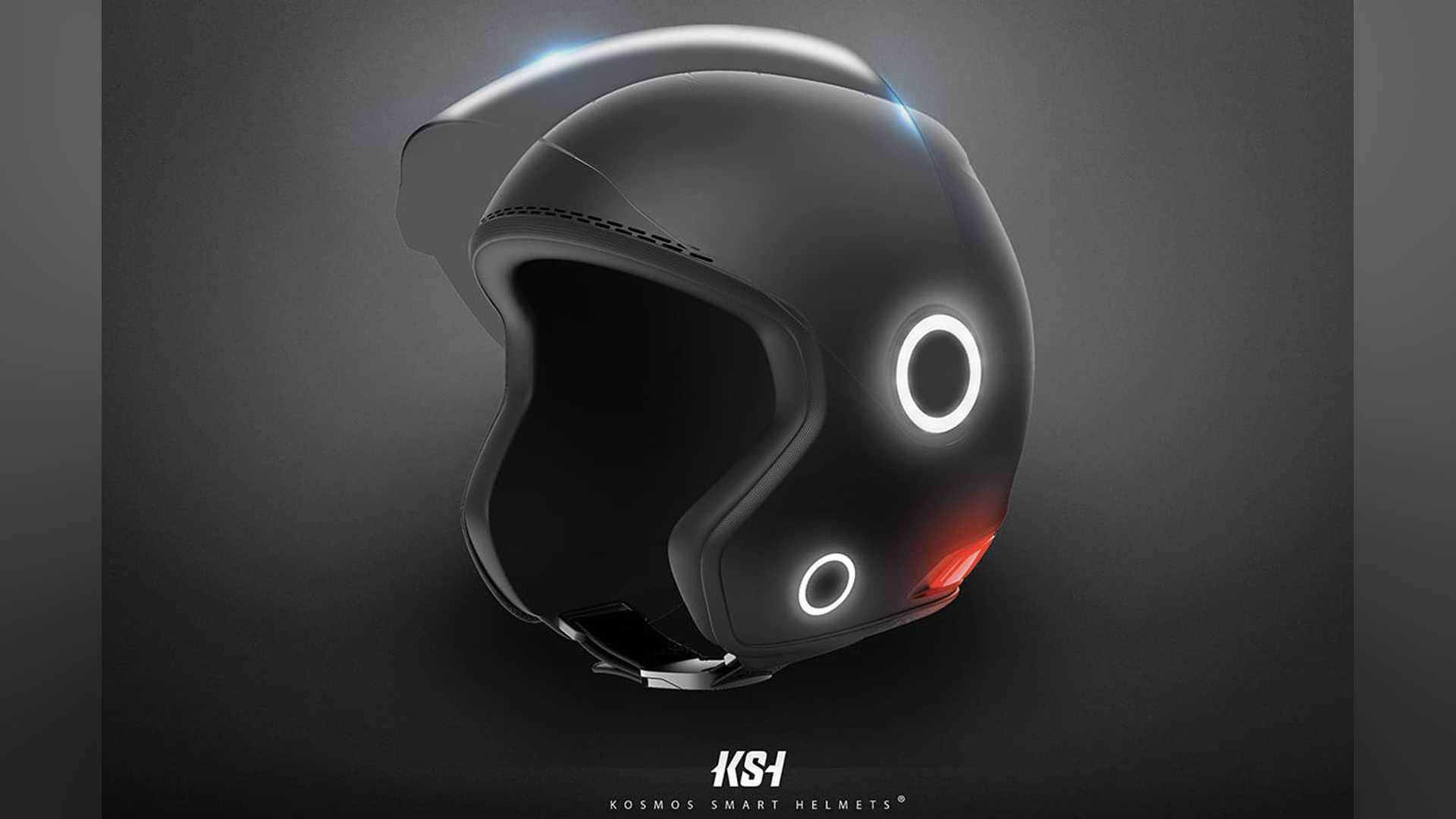 New French Helmet Maker KSH's Smart Helmet Calls for Help - webBikeWorld