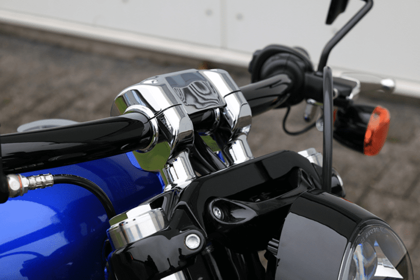 Minimize Your Silhouette With Kodlin's Lower Bar Risers for Softail ...
