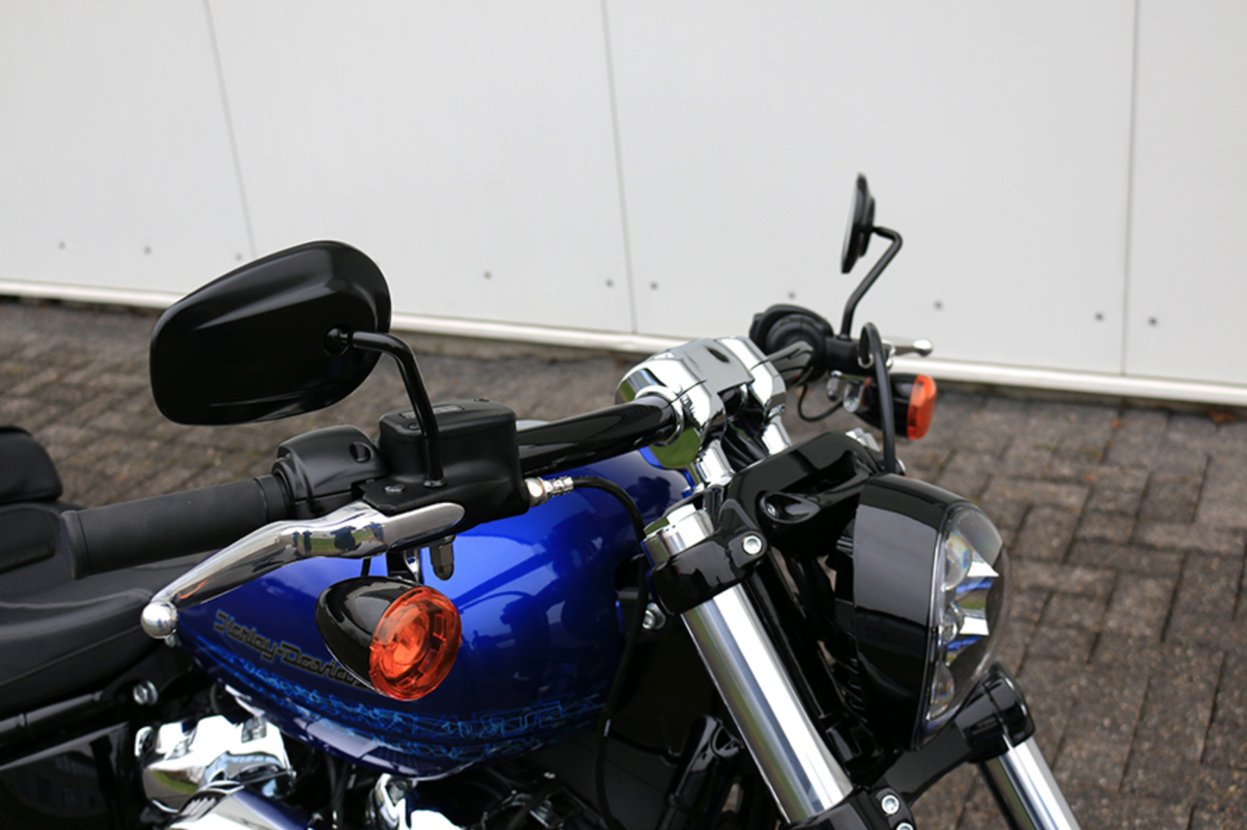 Minimize Your Silhouette With Kodlin's Lower Bar Risers for Softail ...