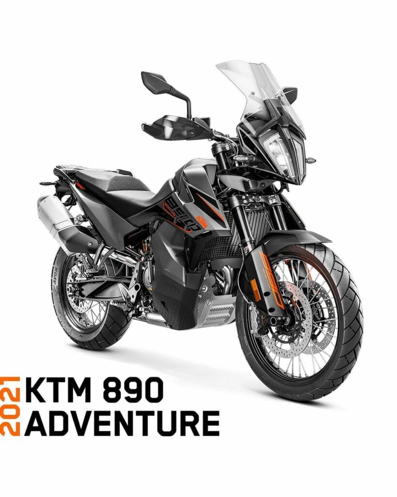 KTM Introducing Road-Oriented 890 Adventure Bike - webBikeWorld