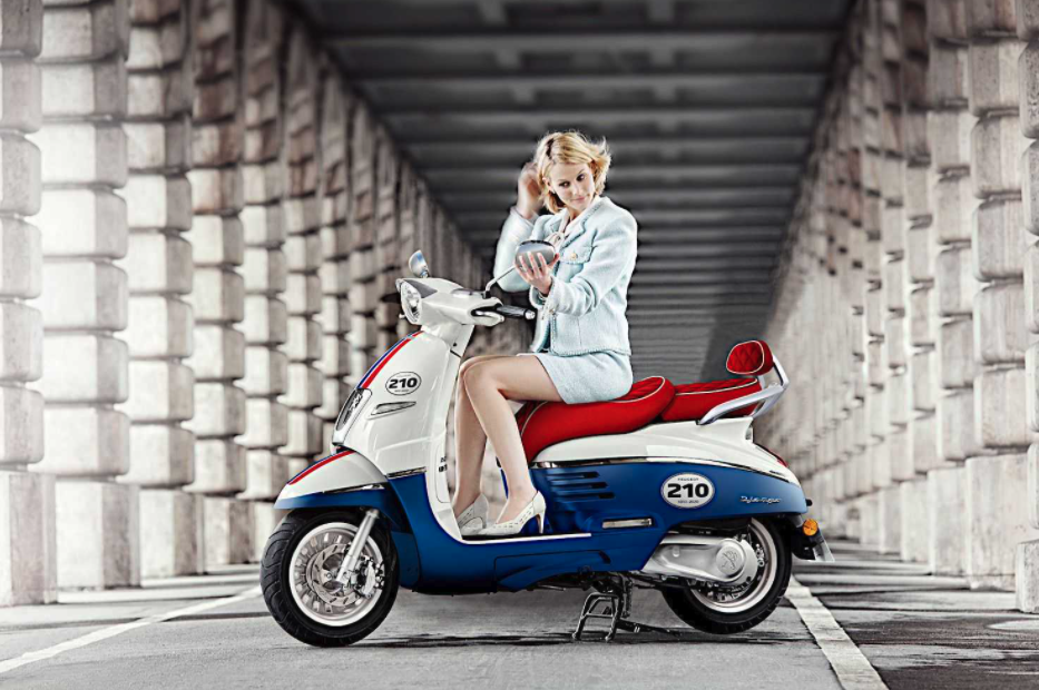 Peugeot Launches 210th Anniversary Django 125 Scooter - webBikeWorld