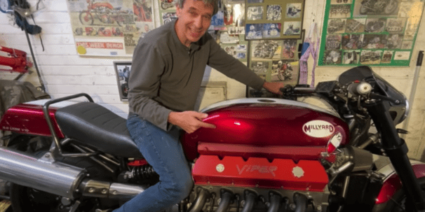 Allen Millyard Does His Second Video on His Viper V10 Motorcycle ...