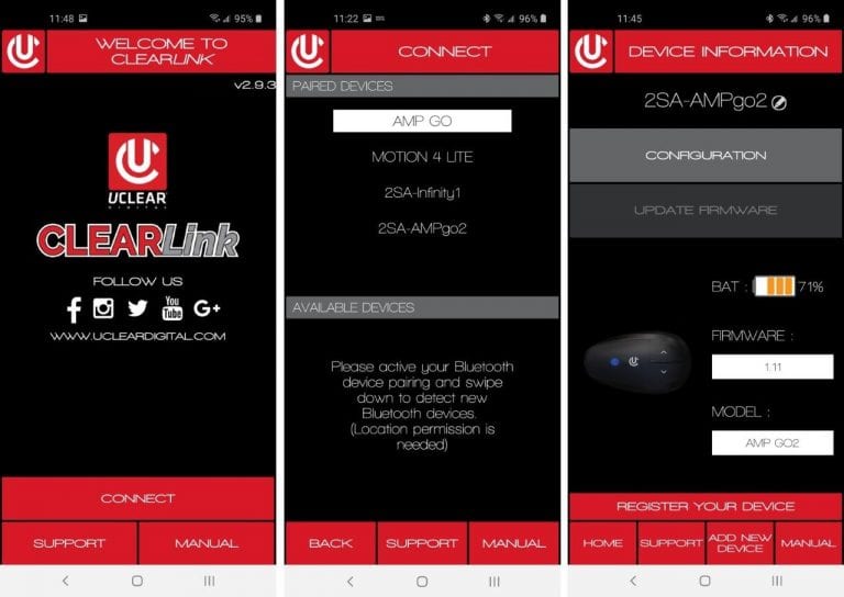 [REVIEW] UClear AMPGo2 Bluetooth Intercom