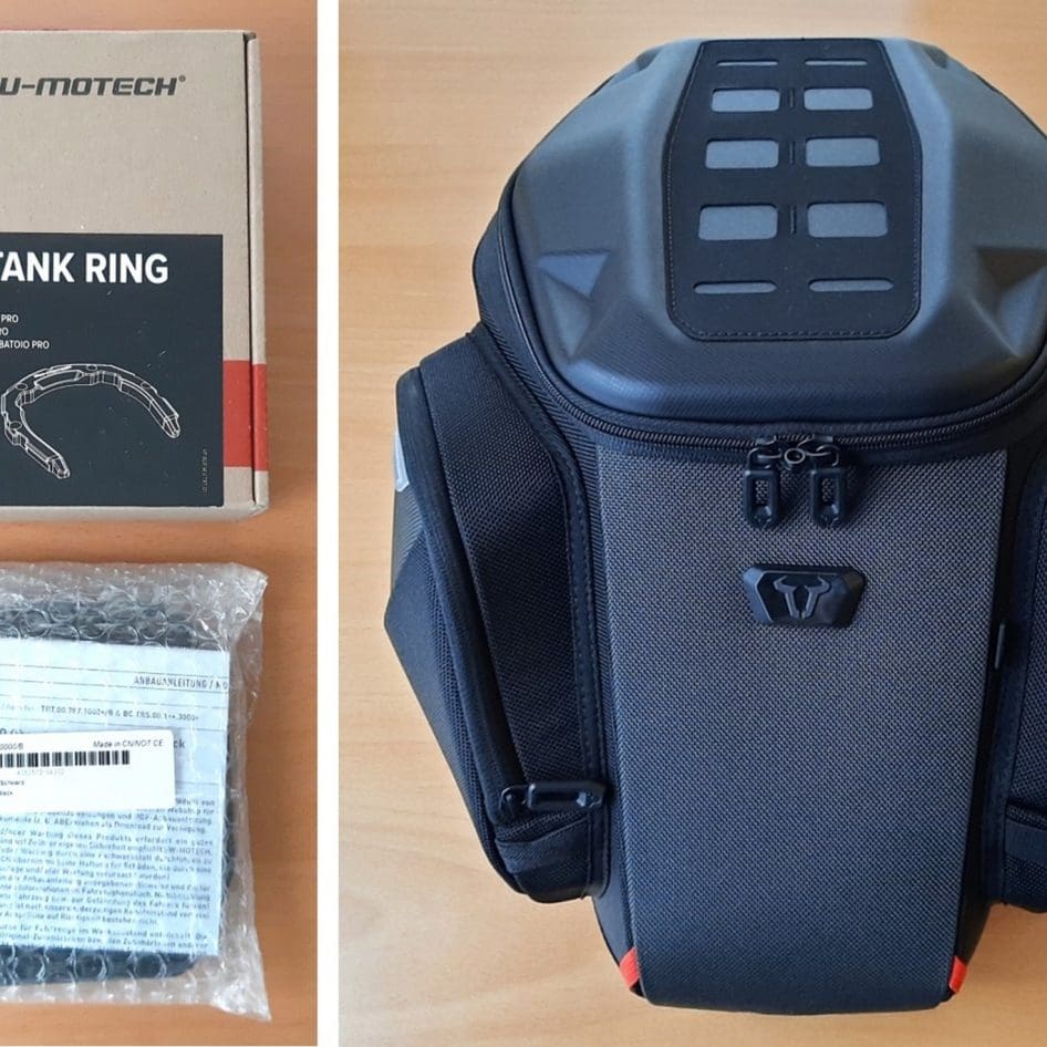 [REVIEW] SW-Motech Pro GS Tank Bag & Pro Tank Ring Kit