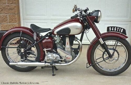 1953 BSA B33 - webBikeWorld